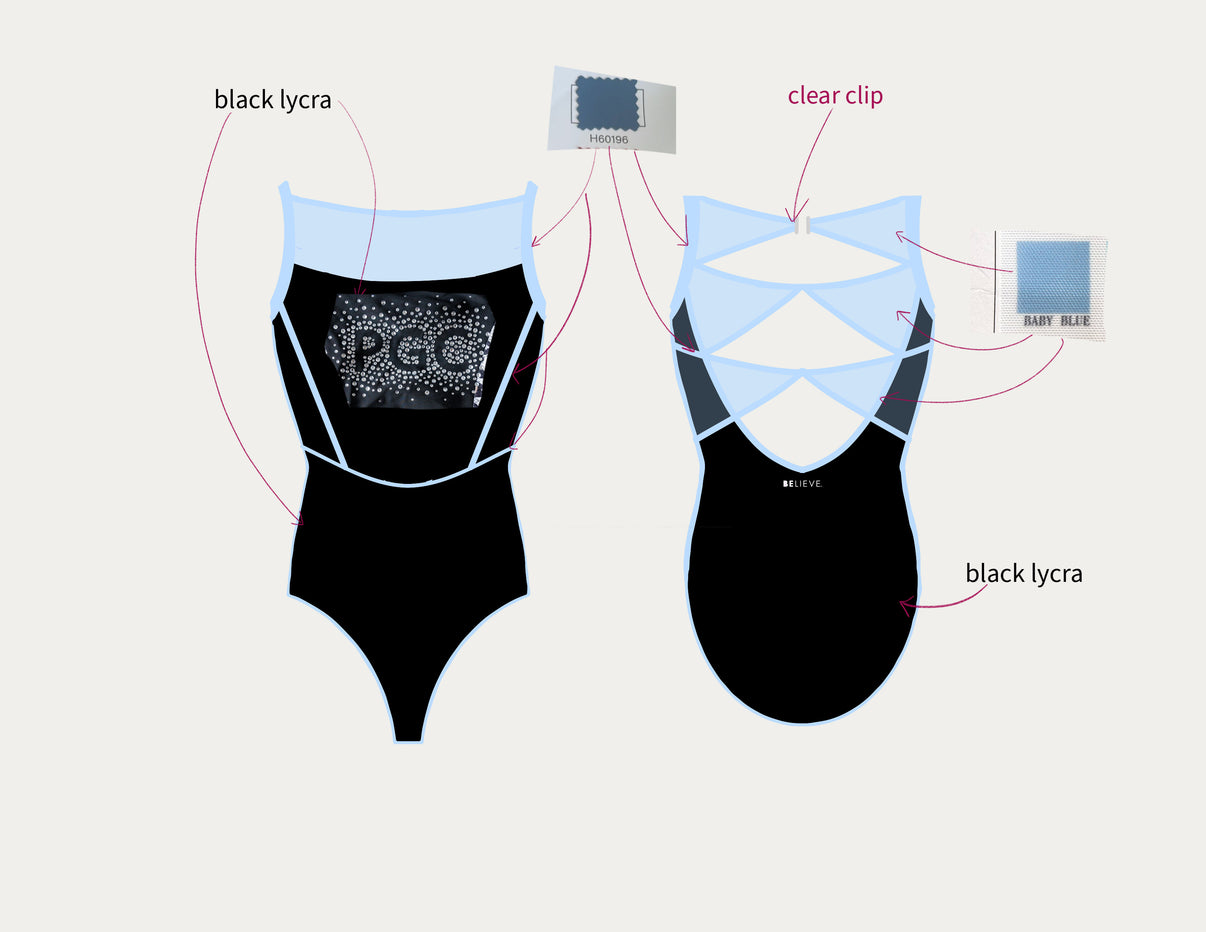 PGC Xmas Leo – Believe Leotards